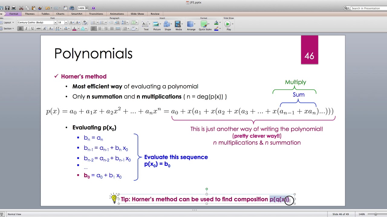 Java for Scientific Computing: Polynomials -- Part 2