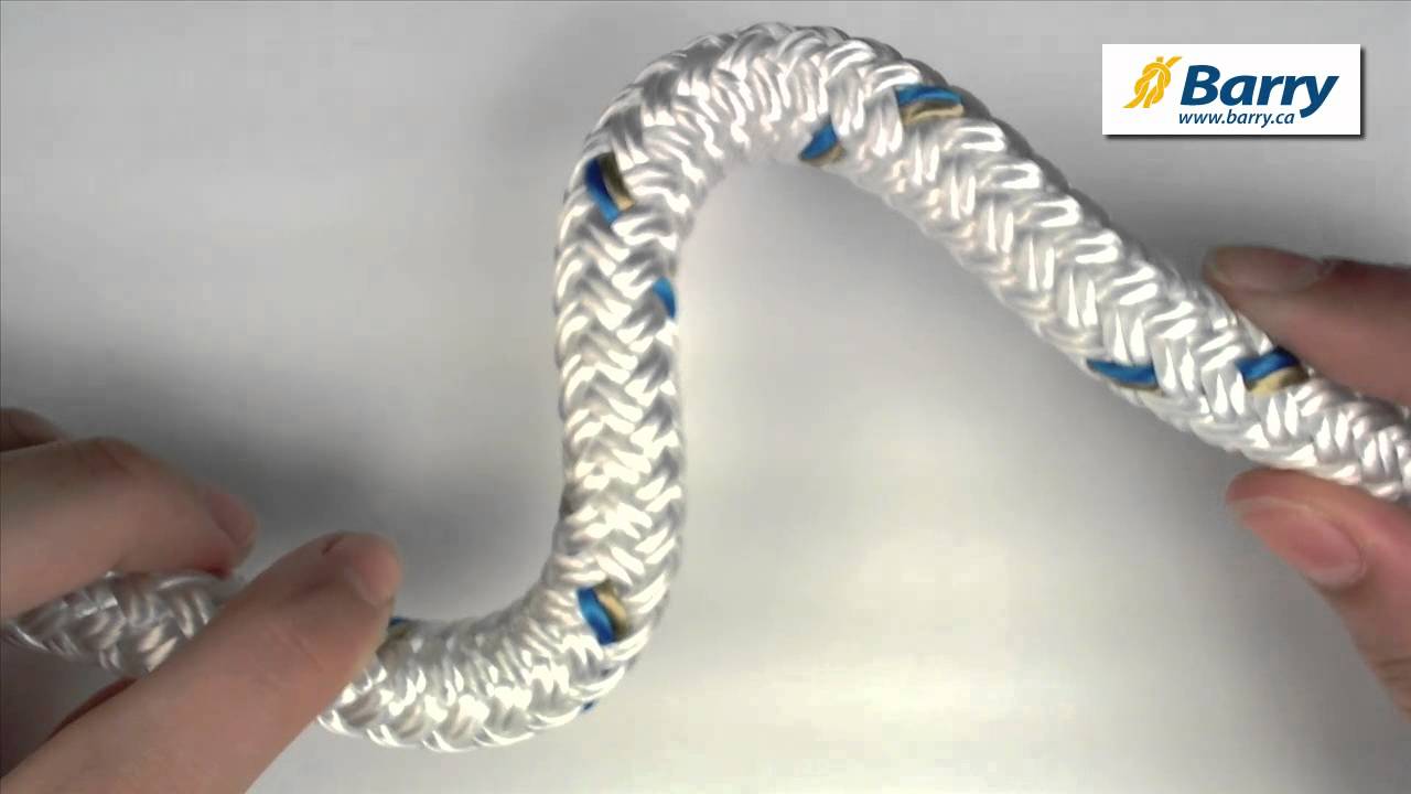 Nylon and Polyester Double Braid Ropes