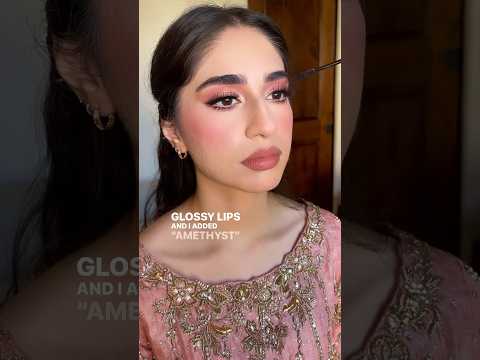 THE MOST PERFECT SOFT GLAM PAKISTANI BRIDAL MAKEUP! Using “Amethyst” lashes by Neetu Josh Beauty
