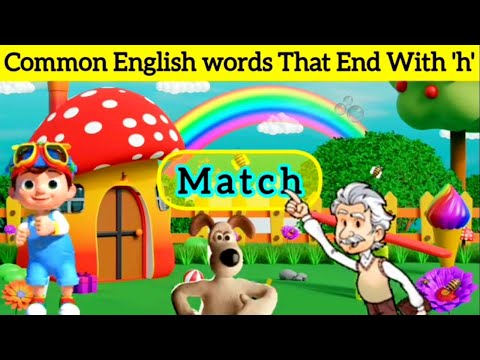 10 Common English Words That END With 'H'