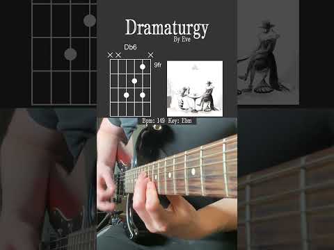 Dramaturgy - Eve | Guitar Cover (With Chords) | #shorts
