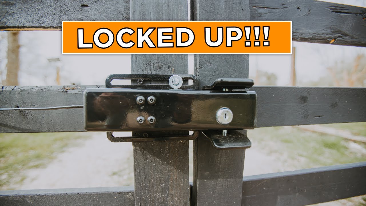 Gate Lock Mighty Mule | DIY Automatic Gate