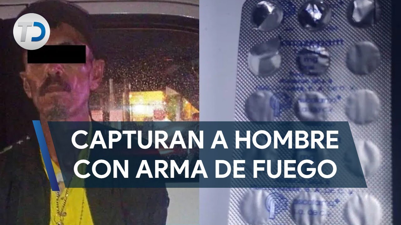 Hombre es detenido tras discutir con su pareja en el centro de Monterrey; le encuentran una pistola