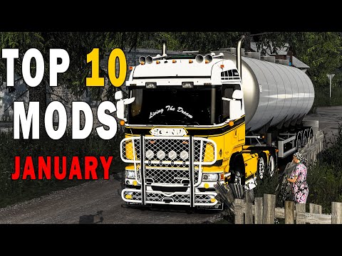 TOP 10 ETS2 MODS - JANUARY 2025 | Euro Truck Simulator 2 Mods