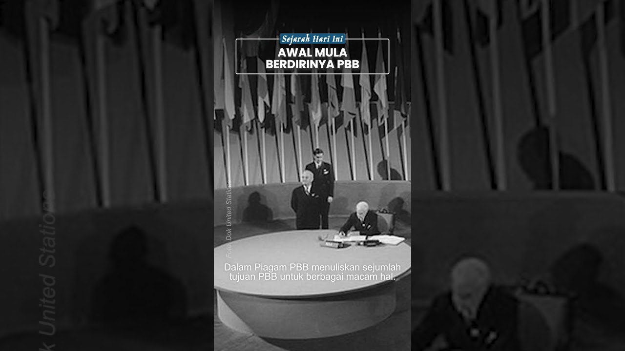 Momen Penandatanganan Piagam PBB oleh 50 Negara, Jadi Awal Mula ...