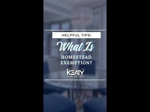 What Is Homestead Exemption?