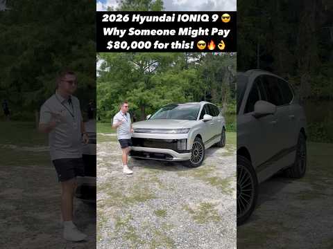 Five Reasons You *Might* Spend $80,000 on the NEW 2026 Hyundai IONIQ 9!