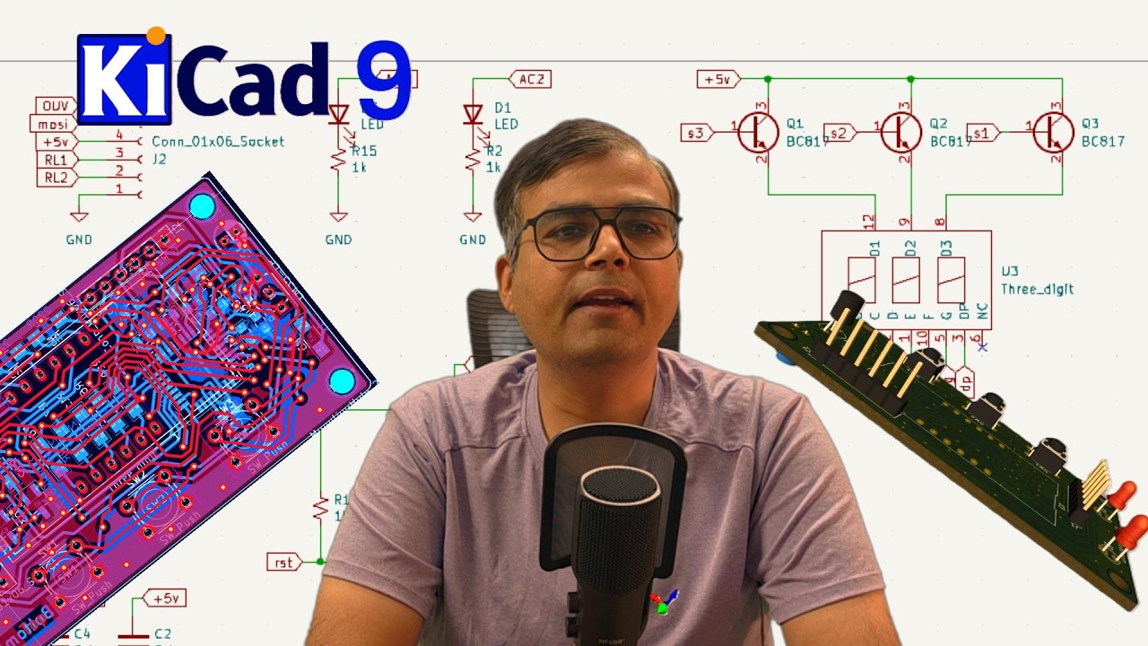 1. KiCad 9 Schematic Capture Tutorial | Beginner to Intermediate