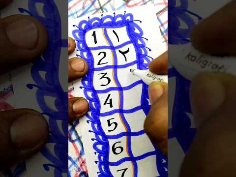 Angka Bahasa Arab 1-10 #shortvideo #belajar #bahasaarab