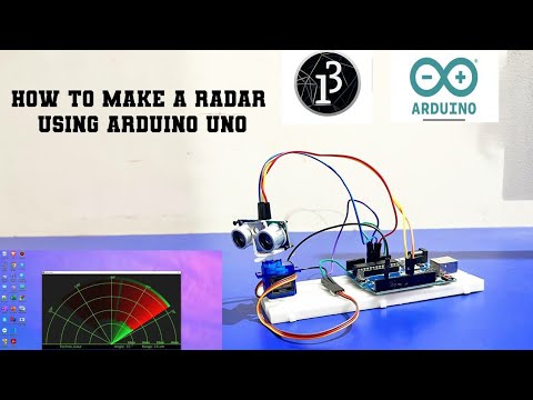 #Radar using Arduino Uno and HC-SR04 Ultrasonic Distance sensor | Step ...