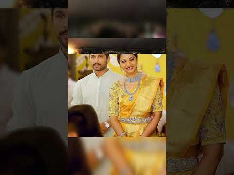 ALLU ARJUN ❤ AND 🔥 SNEHA REDDY 😍 BEST PIC 😯 WHATSAPP STATUS #south#alluarjun#family#love#video