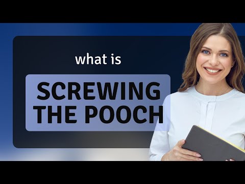 Understanding the Phrase "Screwing the Pooch": A Guide for English Language Learners