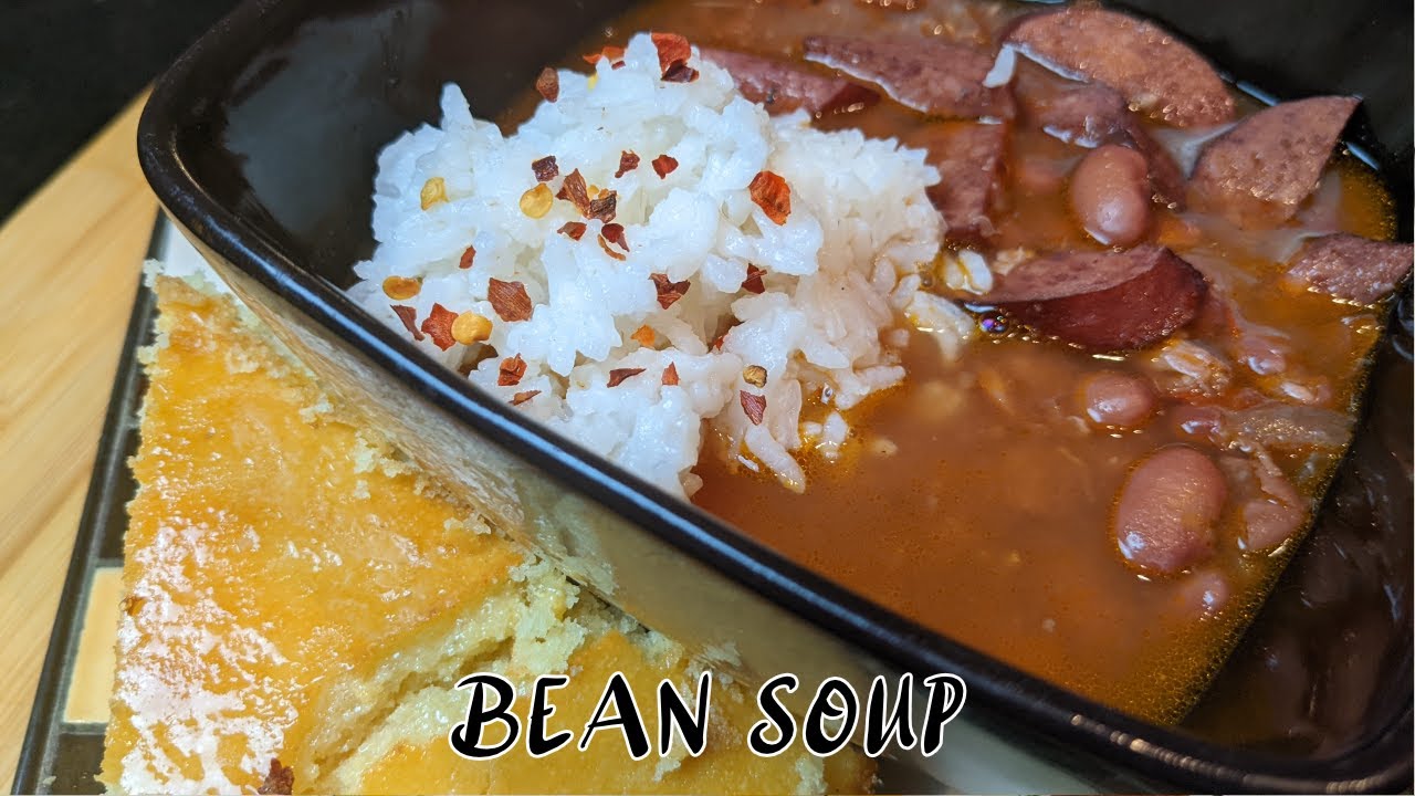 Crockpot Pinto Bean Soup - Easy Delicious Comfort Food