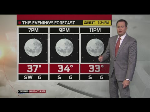 Thursday Evening Forecast Update