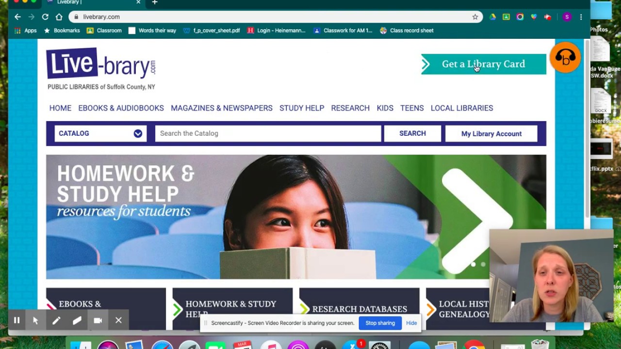 How to use Livebrary.com