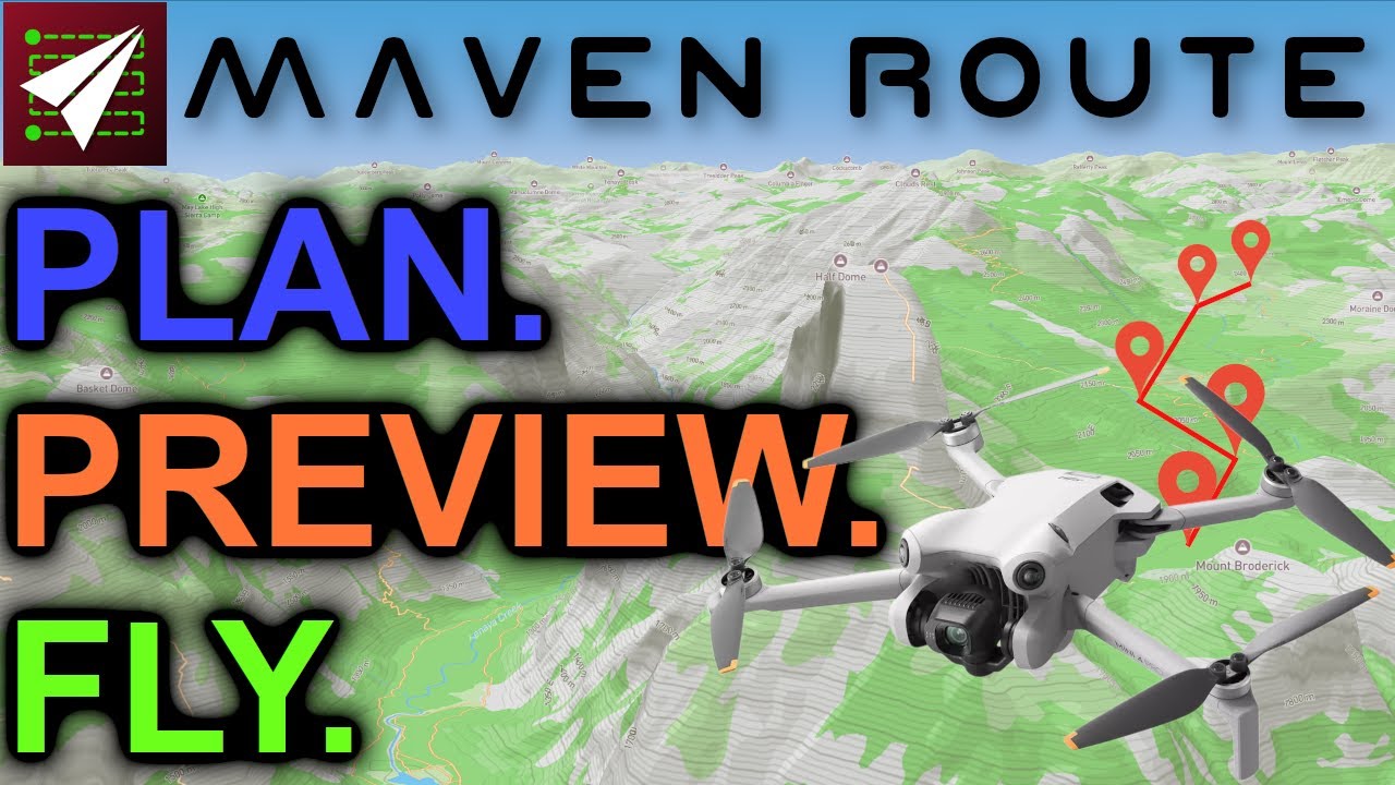 Introducing MavenRoute | The Ultimate Drone Mission Planner for DJI