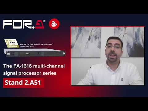 FA-1616 Multi-channel signal processor series