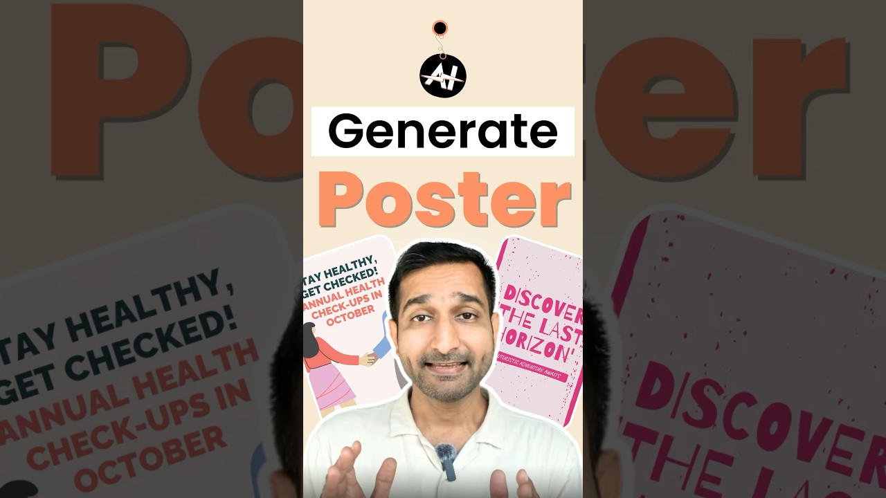 Create Eye-Catching Posters in Minutes using AI | Microsoft Designer tutorial