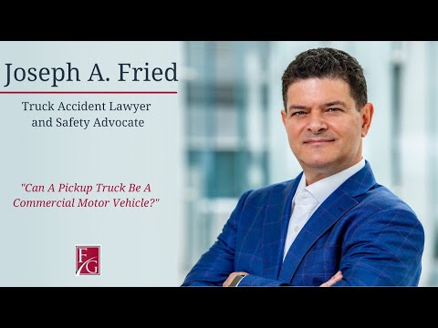 Definition of a Commercial Motor Vehicle Explained by Joe Fried