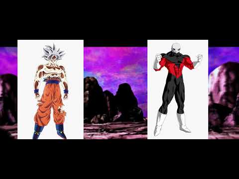 jiren vs goku png fight