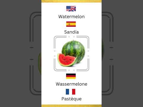 #watermelon #sandía #wassermelone #pastèque #fruit #learnspanish #newdaylanguage #newdayspanish