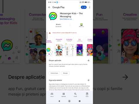 Messenger kids not available now not download now on google play store