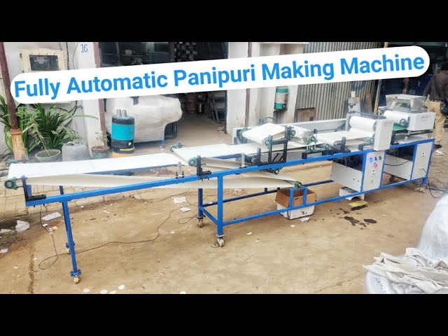 Poori Making Machine - Pani Patasa Machine Manufacturer from Ahmedabad