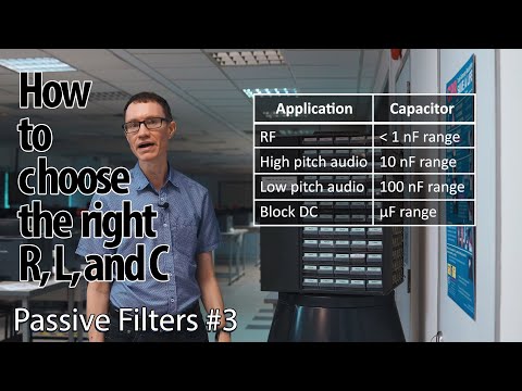 Choose the right capacitor in an RC filter (3 - Passive Filters)