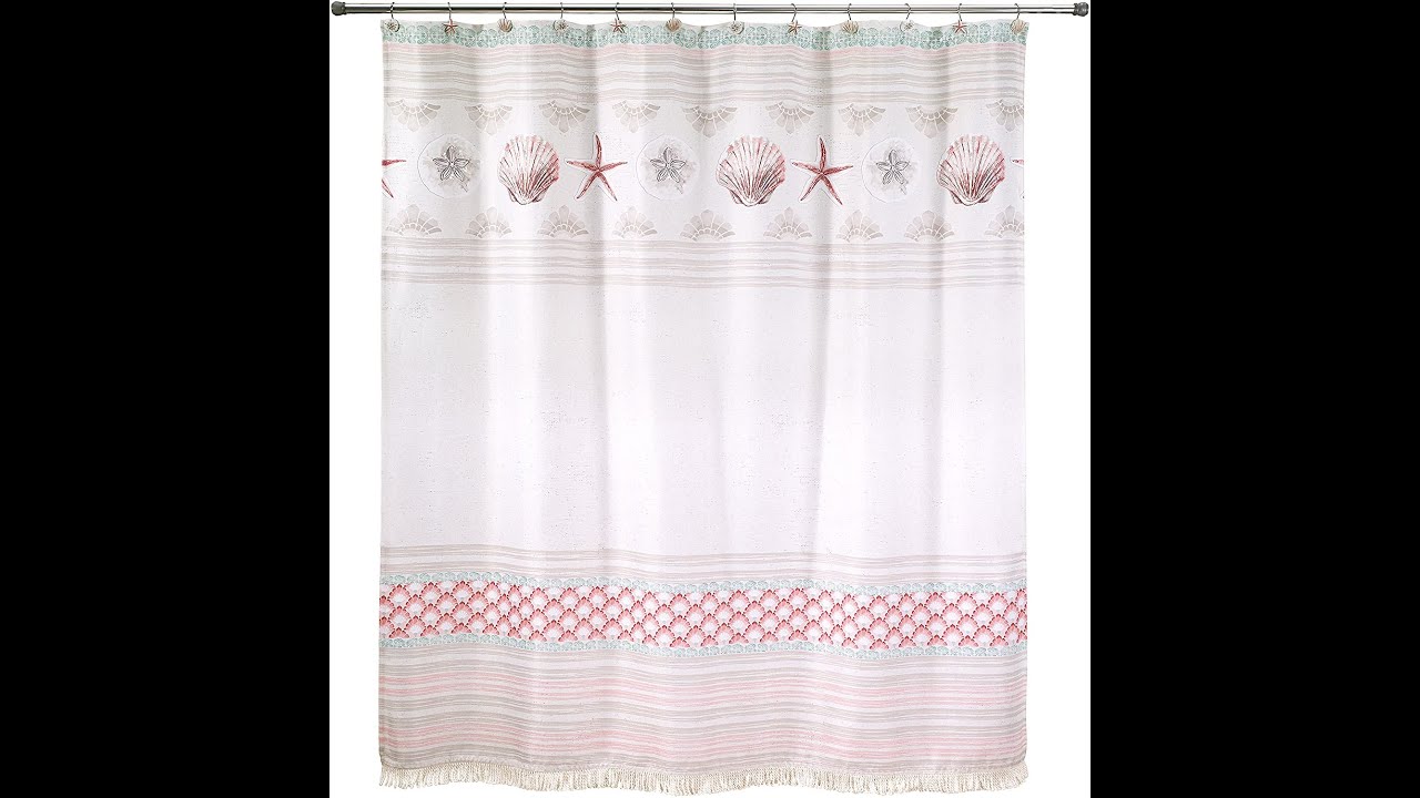 Avanti Linens Coastal Shower Curtains, Multicolor.