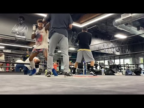 Mitt work w/ mCoach Eric Brown
