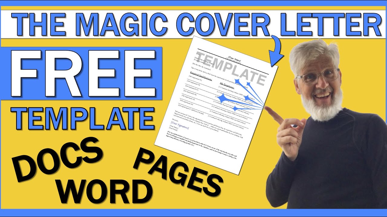 Doc Cover Letter Template | Get The Magic Cover Letter Quick Start Template FREE