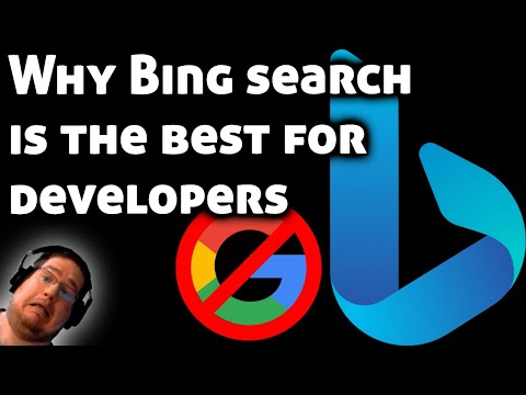 Why Bing search is the best for developers!!!!