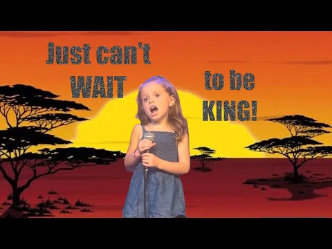 Just Can’t WAIT to be KING! 🦁 👑 #lionking #disney #singalong #karaoke #broadway #singer #karaoke