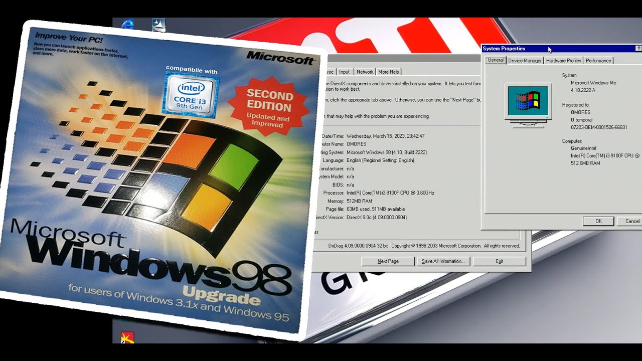 Windows 98SE on Modern Hardware - Page 14 - DOS/Windows 3.X/9X/ME ...