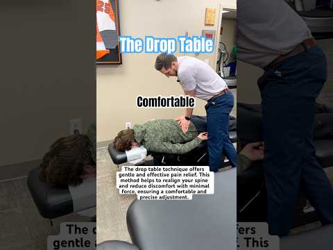 Back Pain Relief Without Cracking – Drop Table Demo