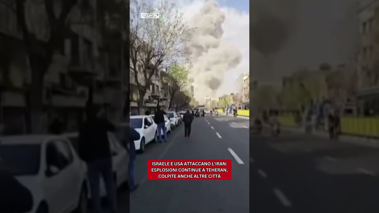 Israele e Usa attaccano l'Iran: esplosioni a Teheran e in diverse città del Paese