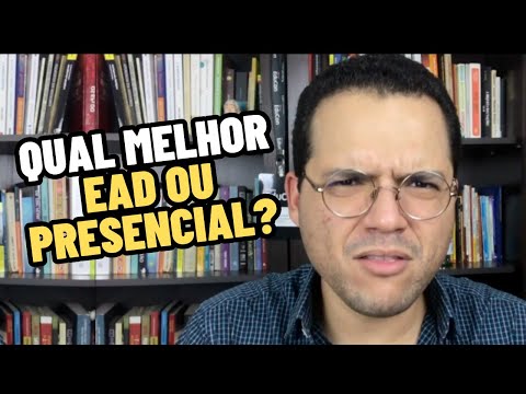 QUAL A DIFERENÇA ENTRE FACULDADE EAD E PRESENCIAL? - Professor Piccini Responde
