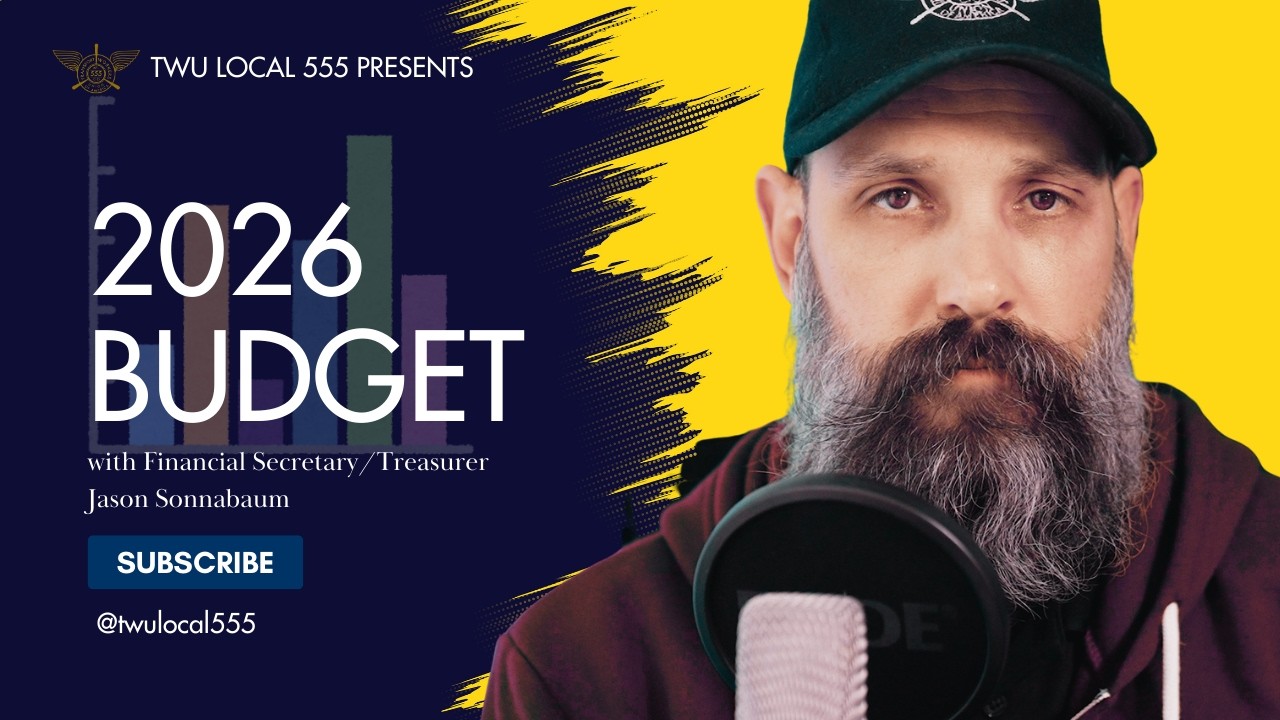 2026 TWU Local 555 Budget Breakdown