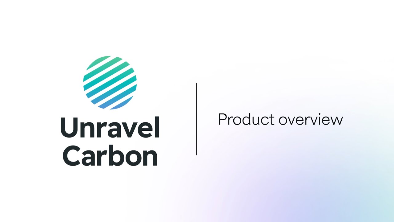 Unravel Carbon Product Overview