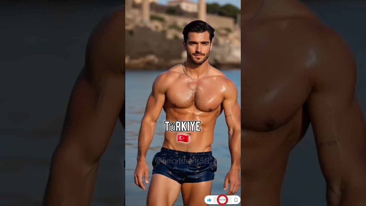 The Most Handsome Male Features According to AI  pt22 #shortvideo #explore #facts #ai #aiart #fyp