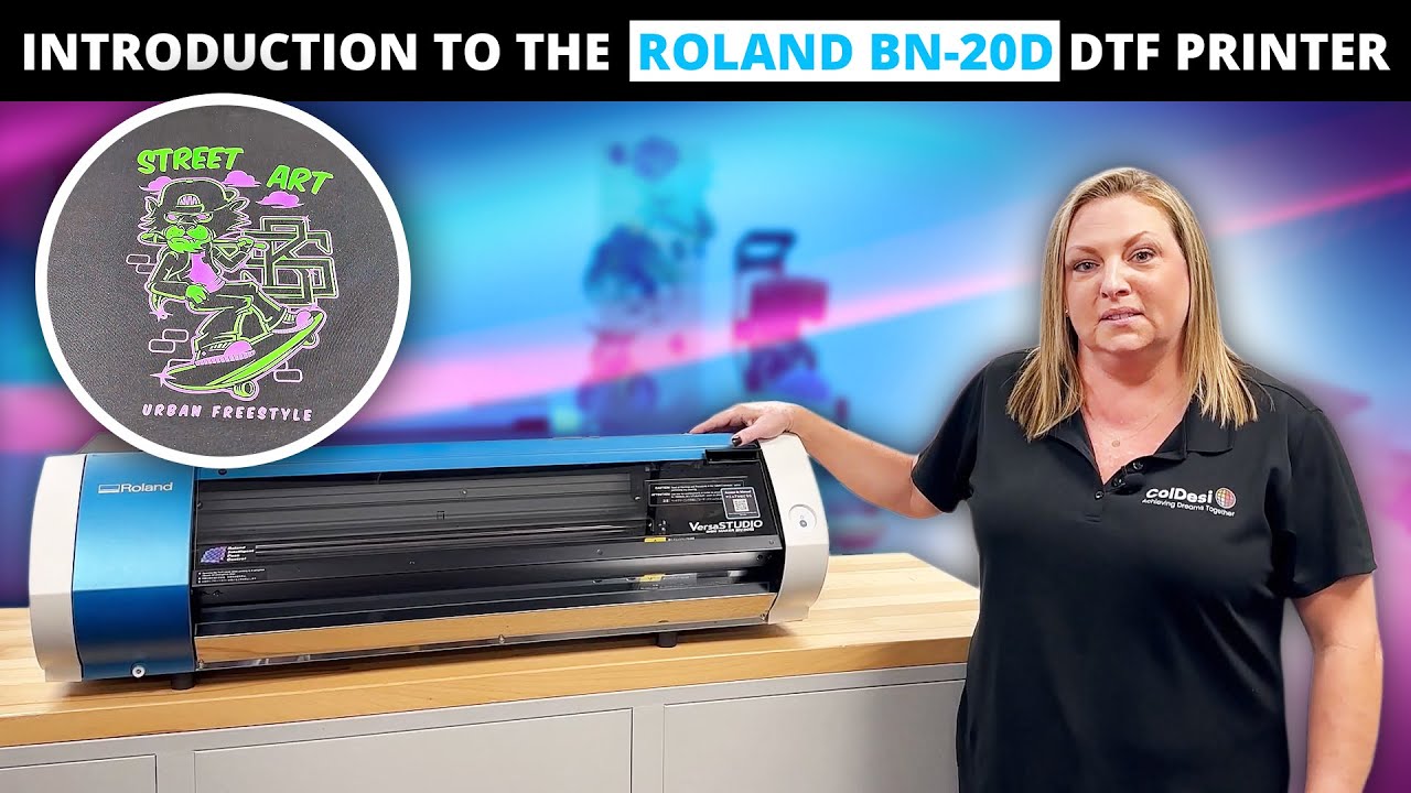 Introduction to the Roland BN-20D DTF Printer