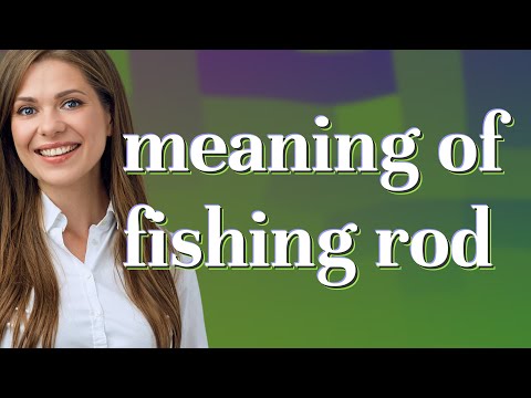 Fishing rod | meaning of Fishing rod