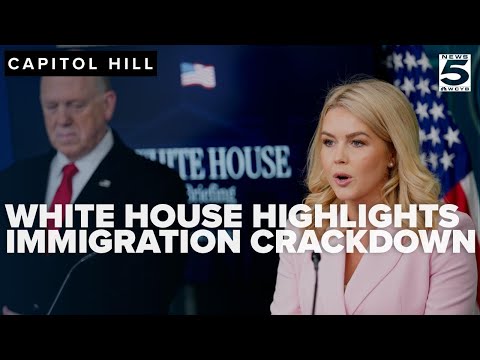 White House highlights immigration crackdown amid controversy