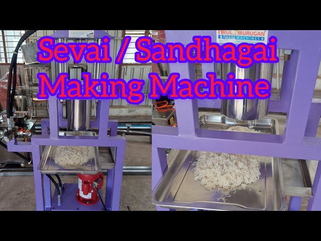 Sevai Machine - Automatic Sevai Making Machine Manufacturer from Coimbatore