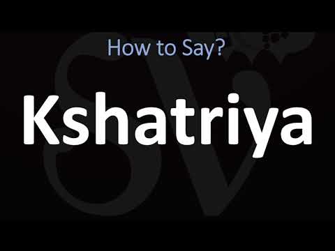 How to Pronounce Kshatriya? (CORRECTLY)