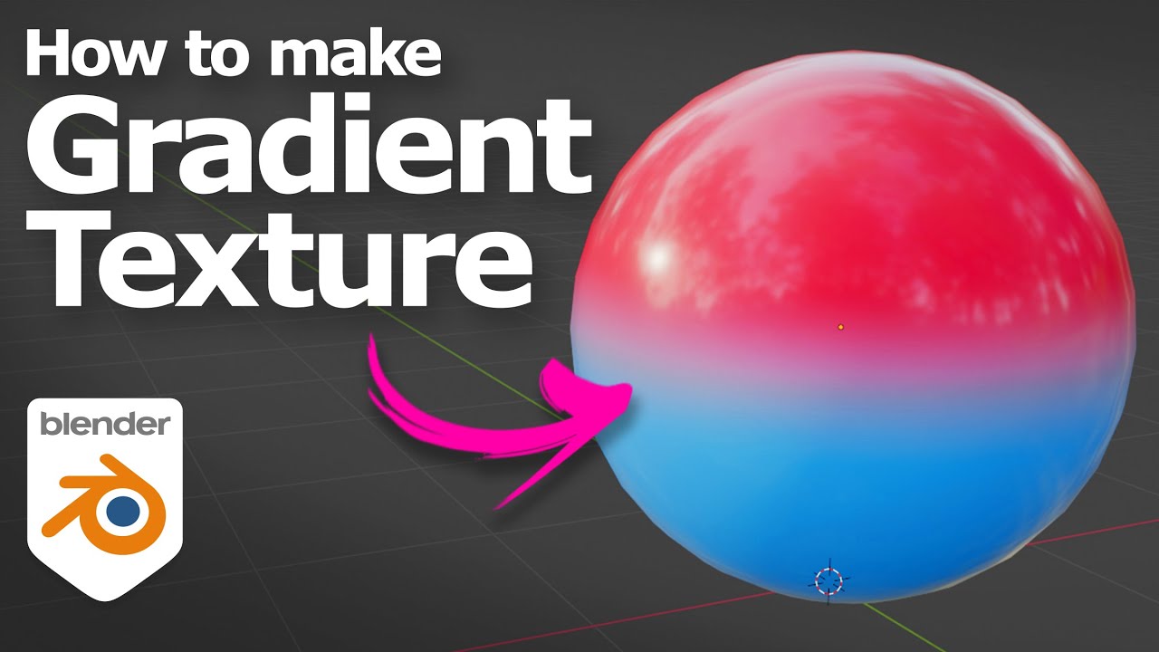 How to make gradient texture in Blender