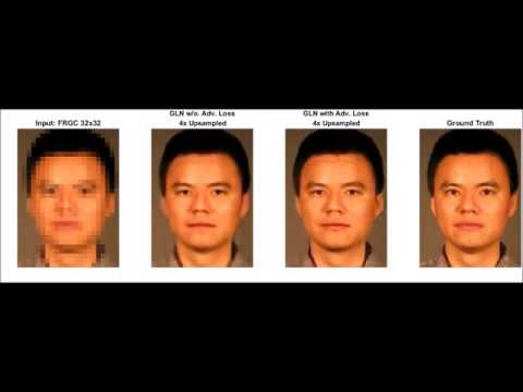Global Local Face Upsampling Network