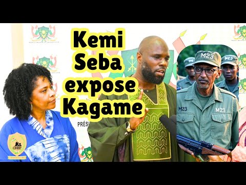 Kemi Seba dévoile comment Kagame est un agent du néo colonialisme et de ...