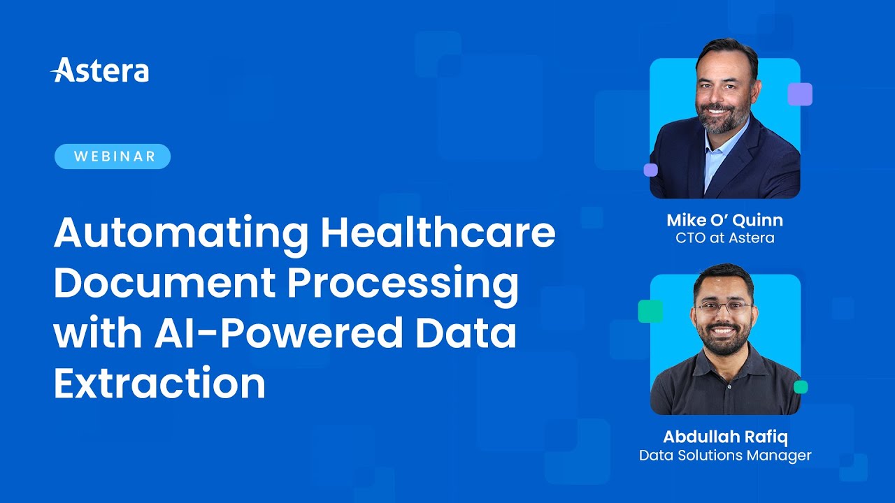 [WEBINAR] Automating Healthcare Document Processing with AI-Powered Data Extraction