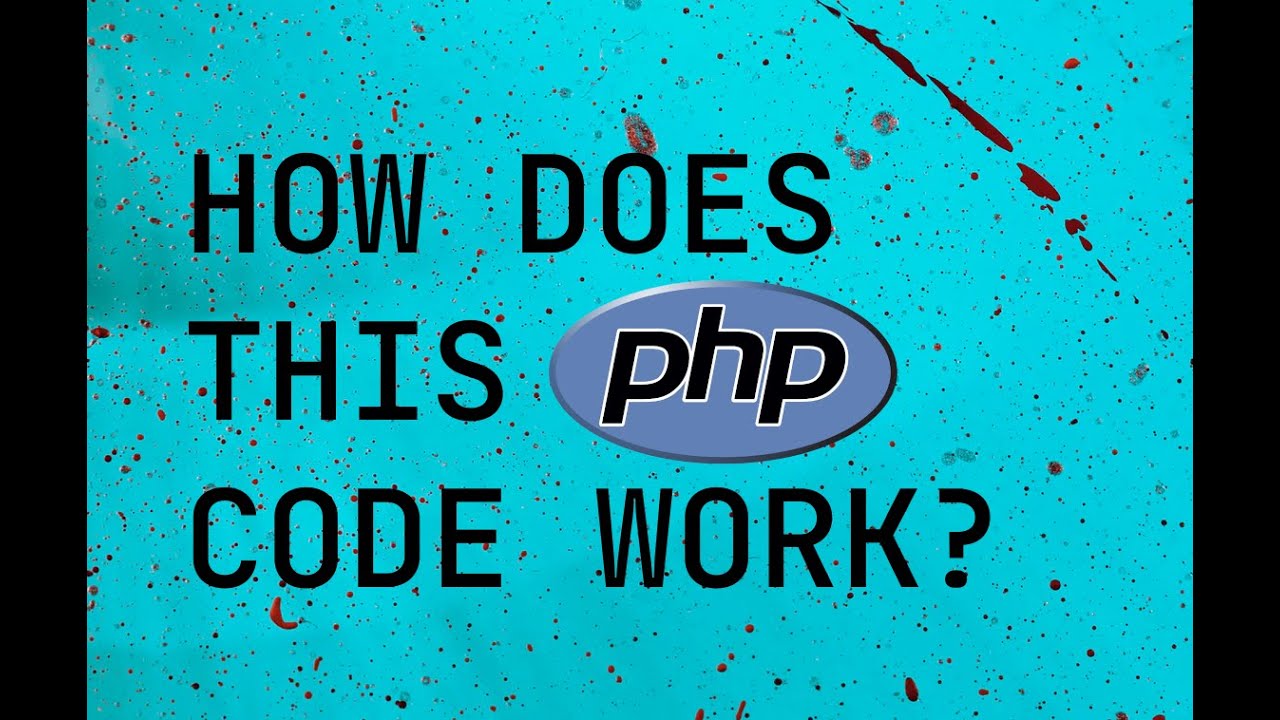How does this PHP code work? (A challenge)